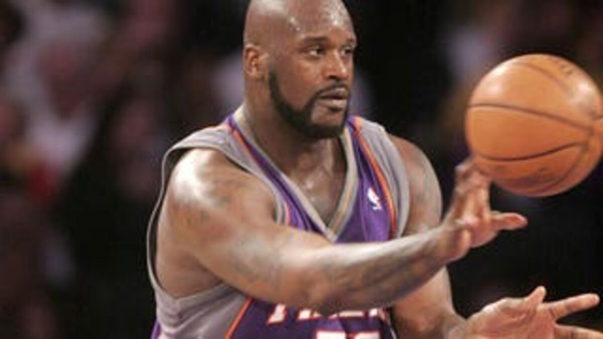 Shaq Finds Mysterious Inscriptions Written On Basketball