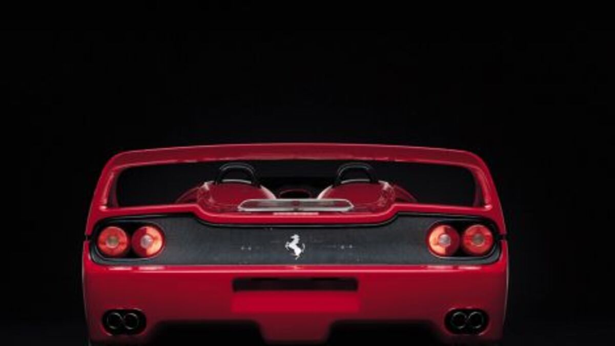 Please Appreciate The Ferrari F50's $1000 Rearview Mirror