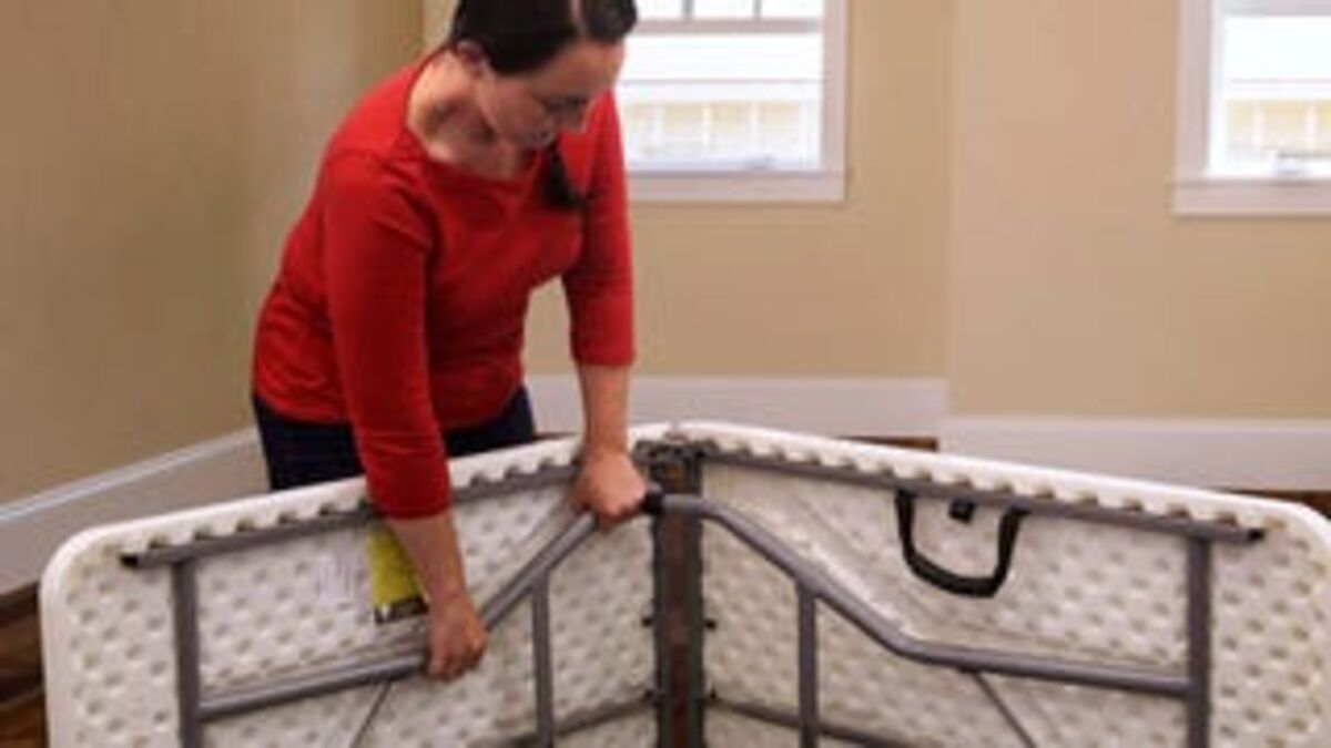 Report: There Must Be Some Trick To Unfolding Table Legs