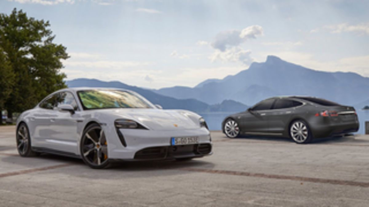 Car And Driver's Test Between The Porsche Taycan And Tesla Model S ...