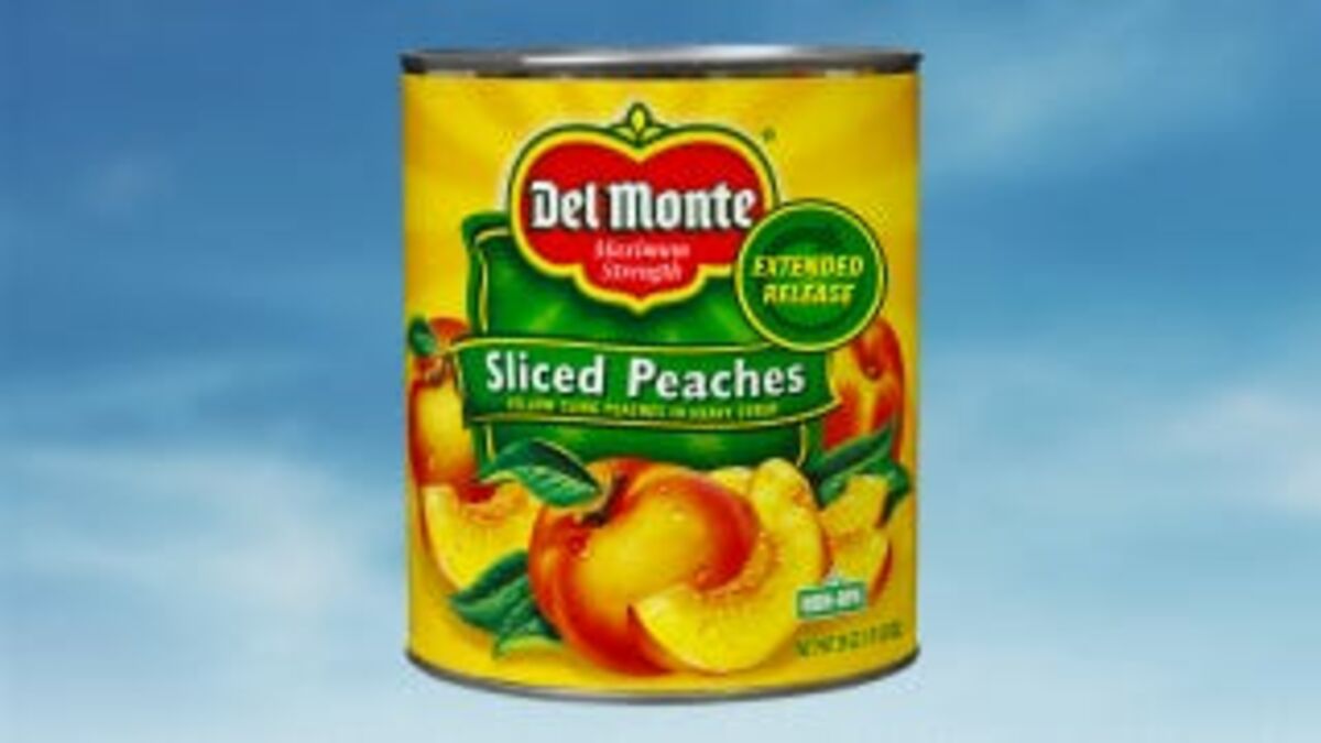Del Monte Introduces New Extended-Release, Maximum-Strength Peaches