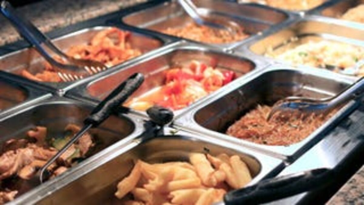 Chinese Buffet Has French Fries