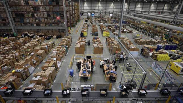 Amazon UK Workers Stage First Fulfillment Center Strike