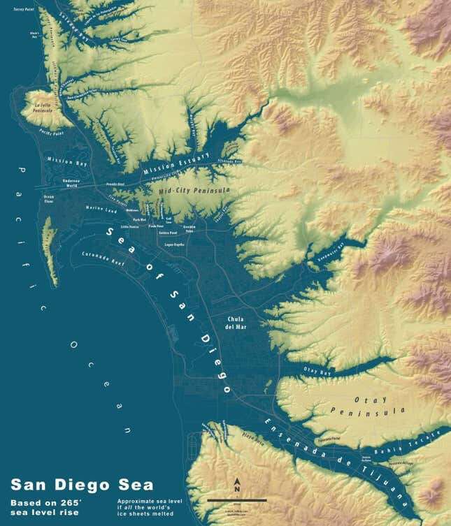 Your world, underwater: Here’s what US cities will look like after ...