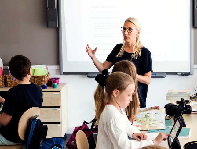 Class Split Up Into Groups By Genitals