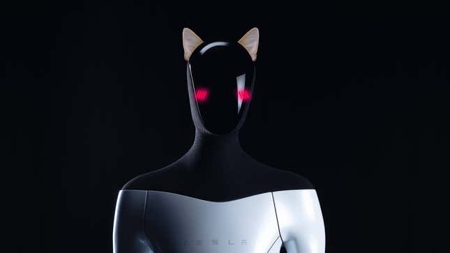 Elon Musk Is Still Determined To Build Catgirl Robots