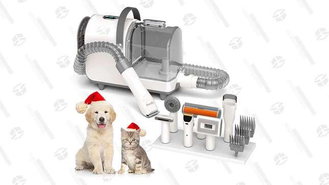 Groom Your Furry Friends With This Pet Grooming Kit for 74% off