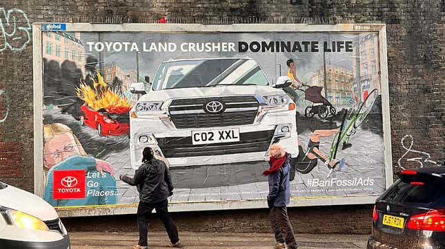 Toyota, BMW Trolled for Anti-Climate Stance With Fake Ads Toyota, BMW Trolled for Anti-Climate Stance With Fake Ads
