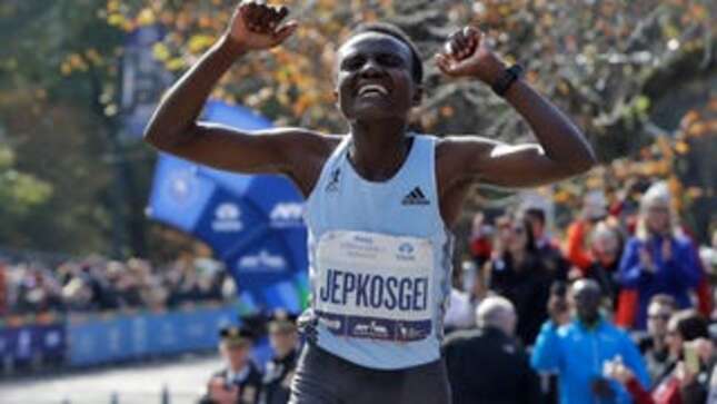 Joyciline Jepkosgei Won NYC Marathon With Fastest Debut Time