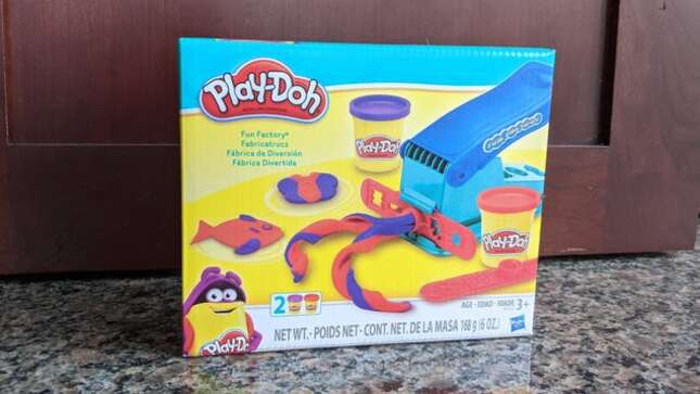 TIL you can use a Play-Doh Fun Factory as a cookie press