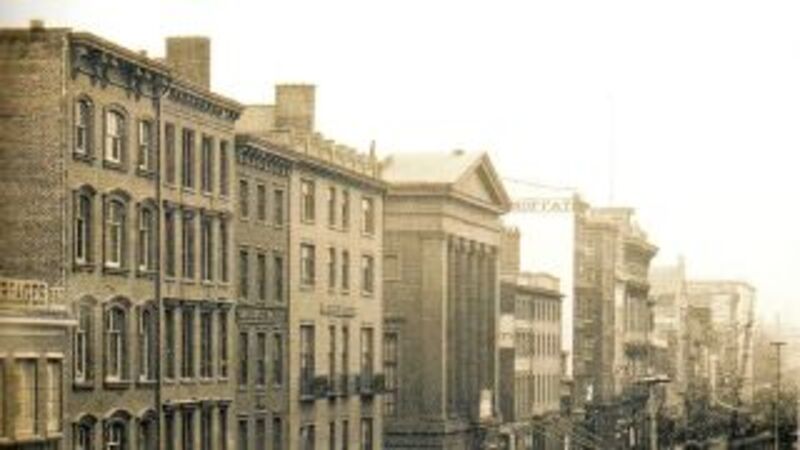 Old, earliest photos of cities