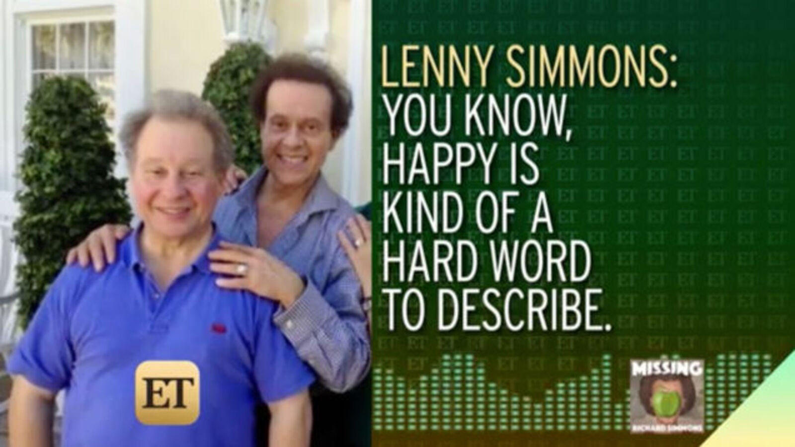 Richard Simmons's Brother Is the Latest to Assure You That Simmons Is Fine