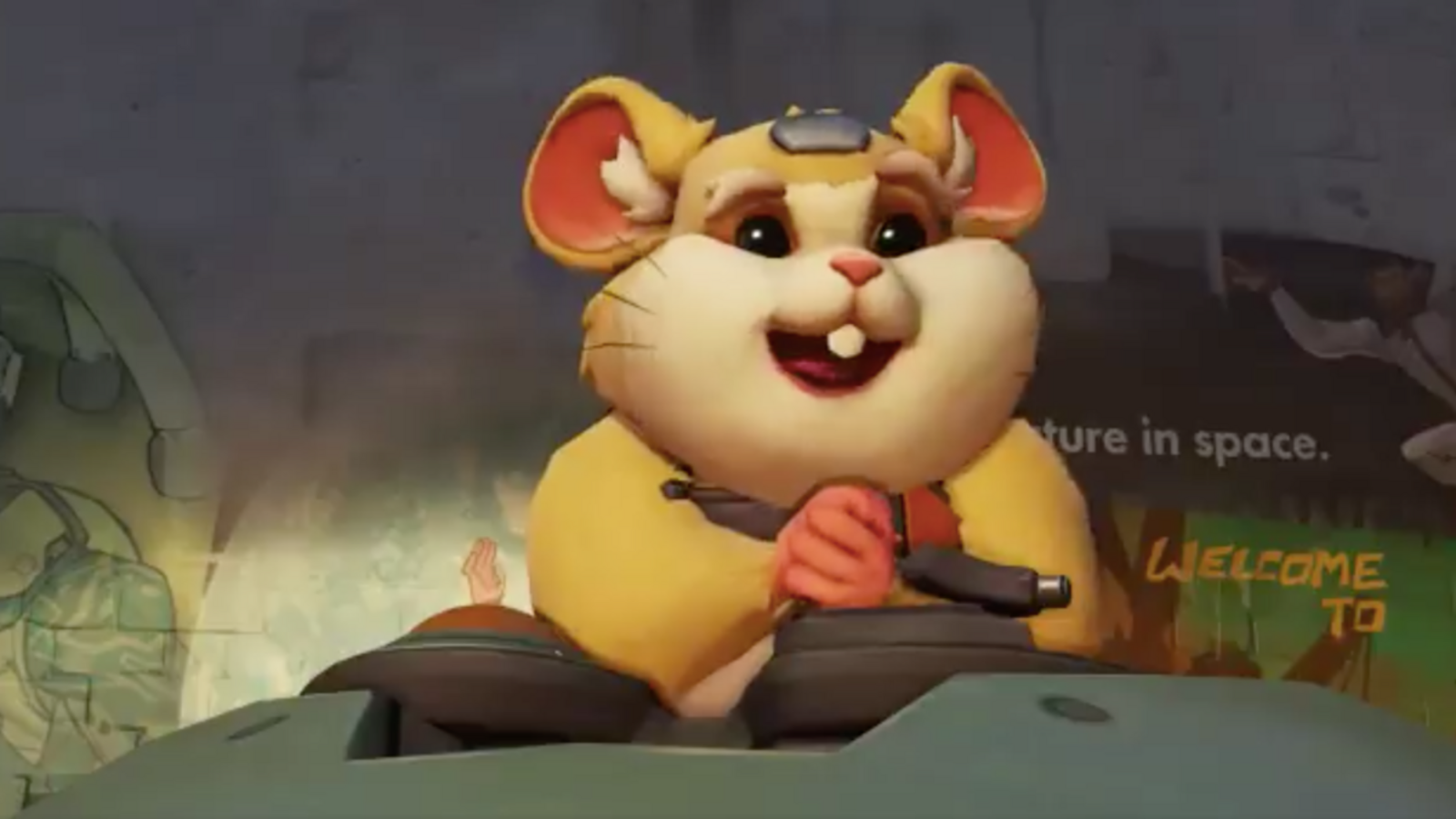Overwatch's Latest Hero: Wrecking Ball, A Hamster Named Hammond