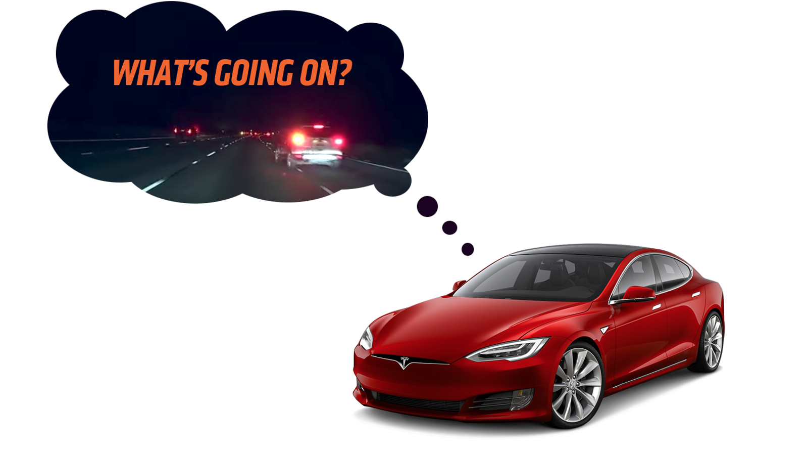 Moist Warm Human Brain Saves Teslas Ass When Autopilot Almost Wrecks