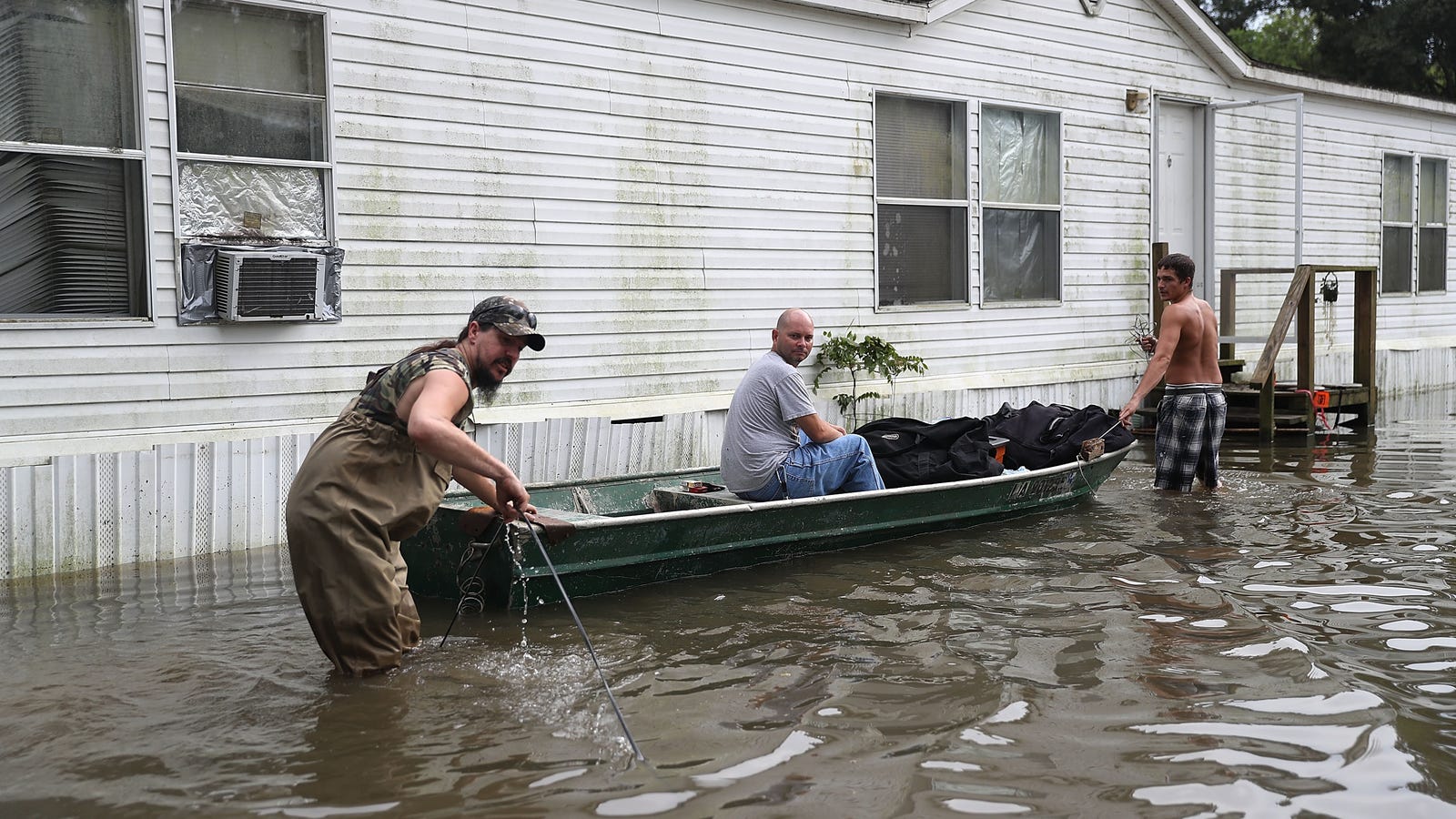 La Flood Worst Natural Disaster In The Us Since Hurricane Sandy Red
