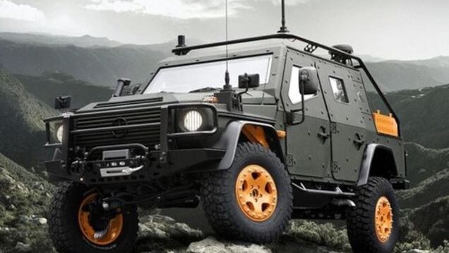 Mercedes-Benz G-Wagon LAPV 6.X: Armor-Plated Military Hardass
