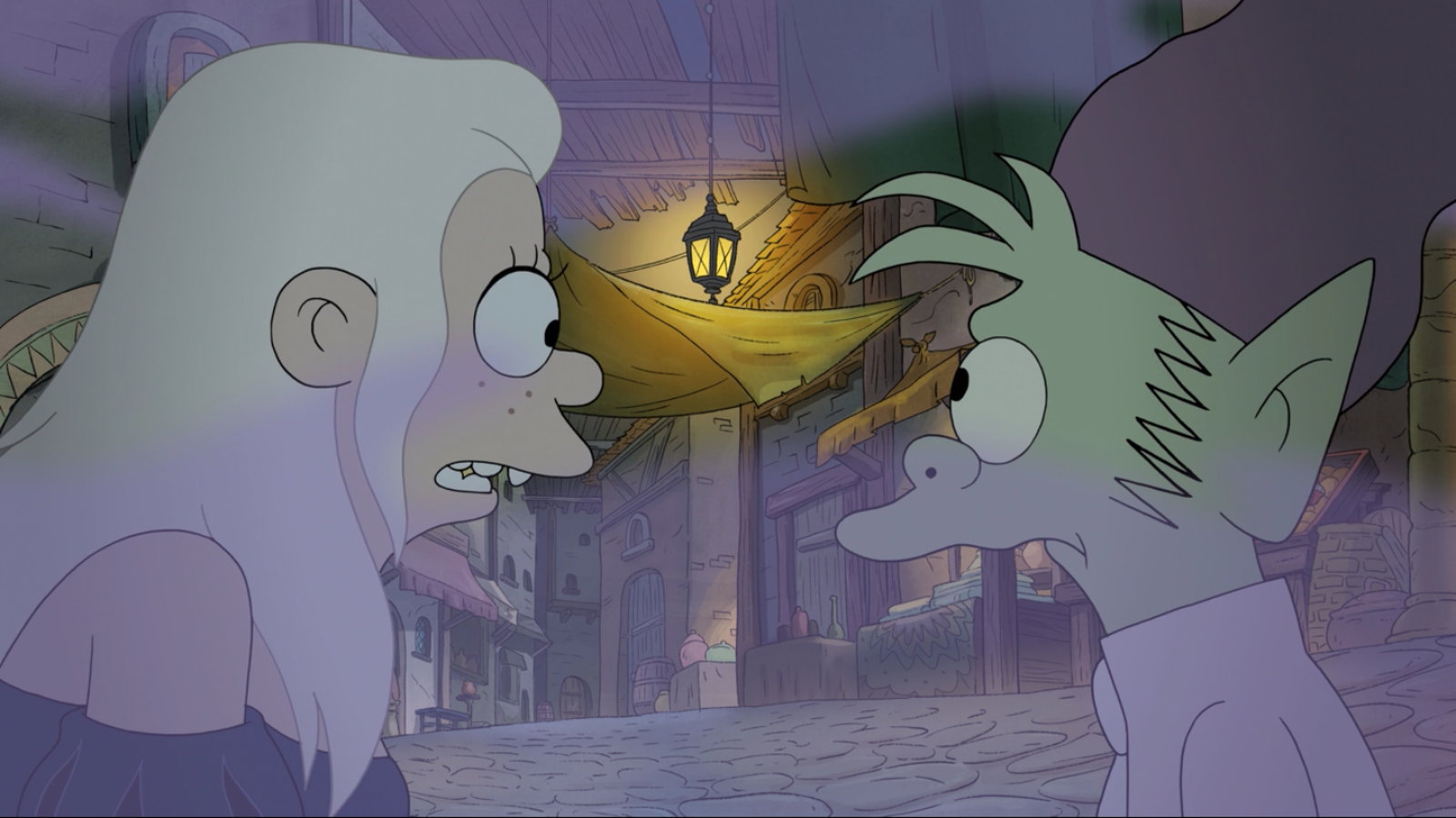 Elfo's fake giant girlfriend attends the Royal Ball on a love-themed ...