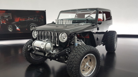 Some Hero Dropped A 2JZ Into A Jeep Wrangler