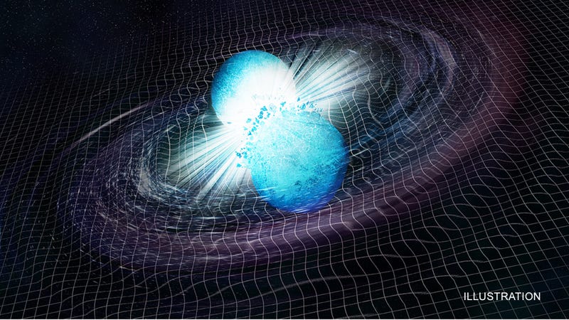 Colliding Neutron Stars Likely Birthed a Baby Black Hole Colliding Neutron Stars Likely Birthed a Baby Black Hole