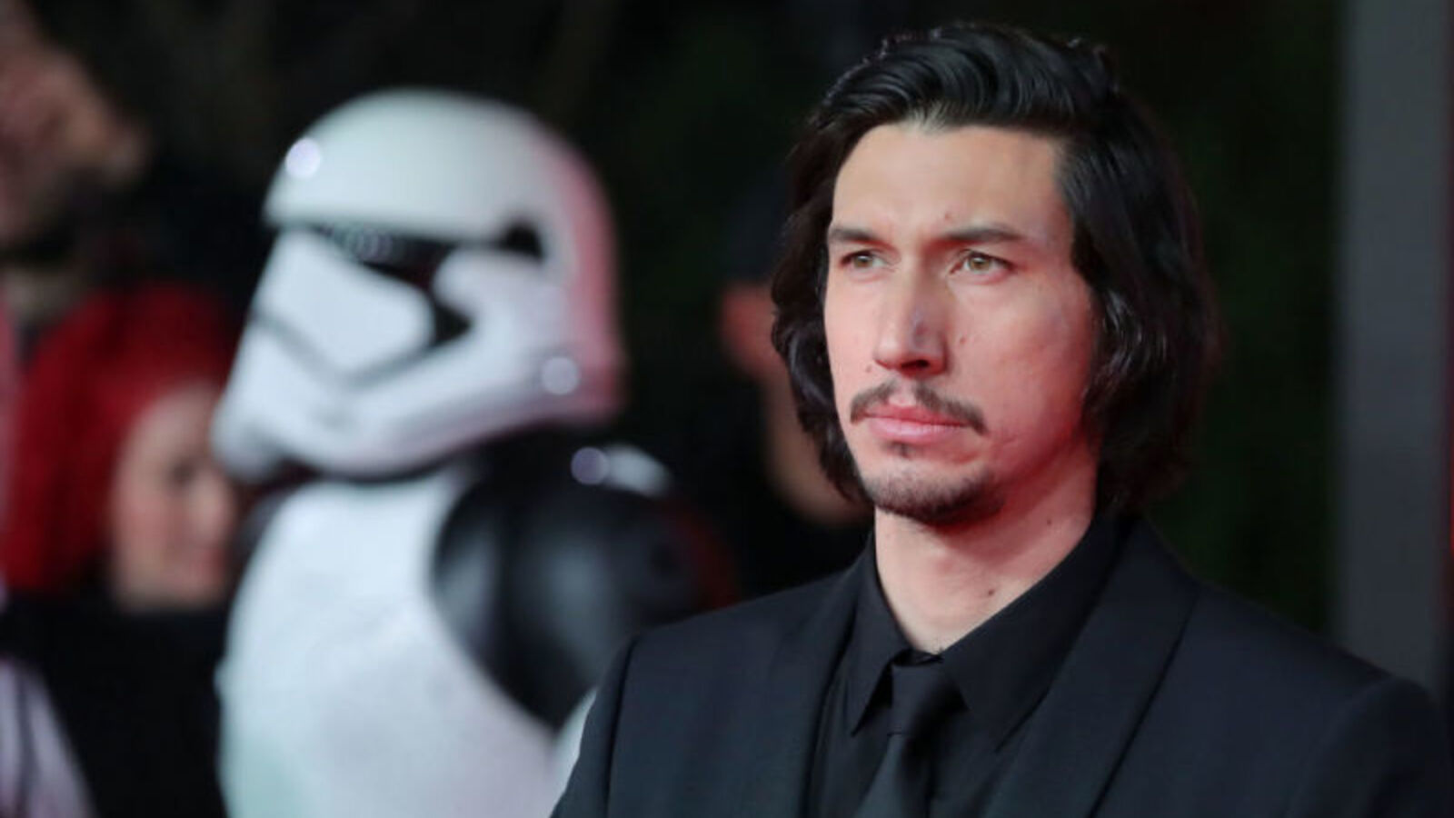 Everywhere you look, it's Kylo Ren's chiseled torso