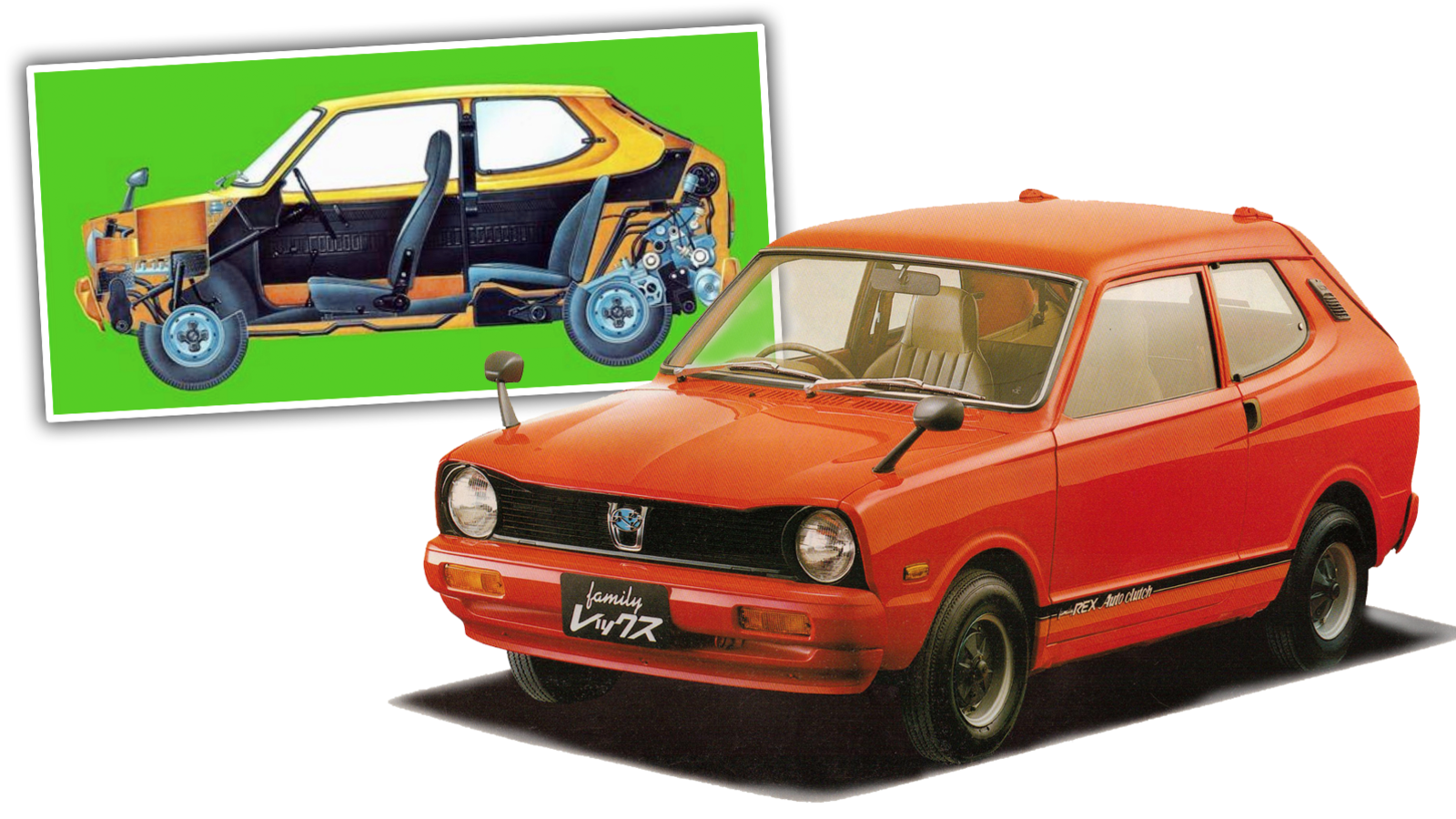 Take a Moment to Appreciate the Subaru Rex, a Packaging Triumph