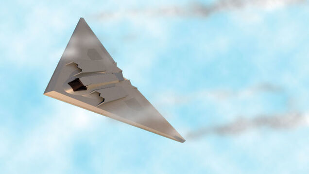 Secret Triangle Aircraft