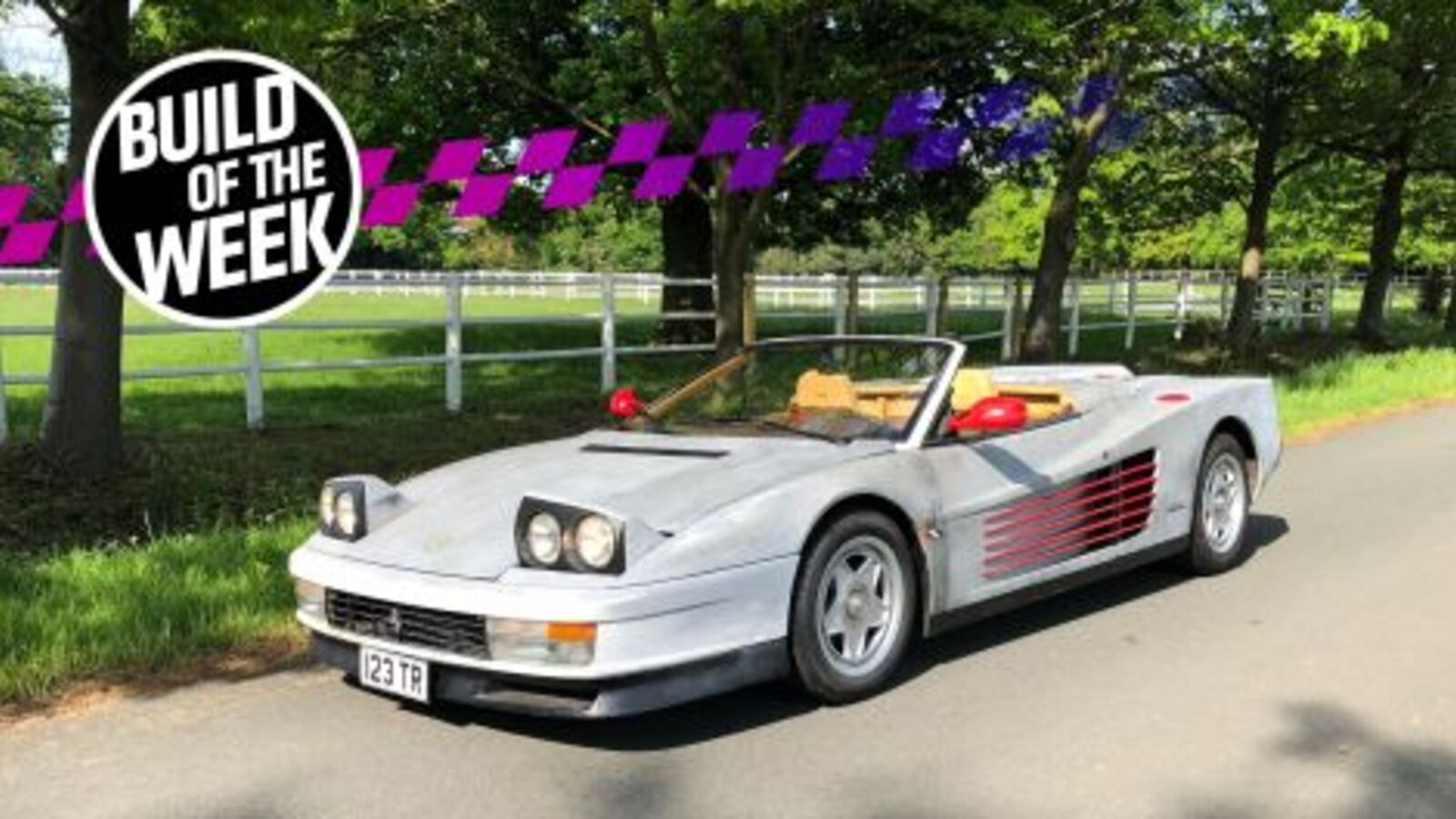 This Ferrari Testarossa Rat Rod Is Being Built In A Home Garage