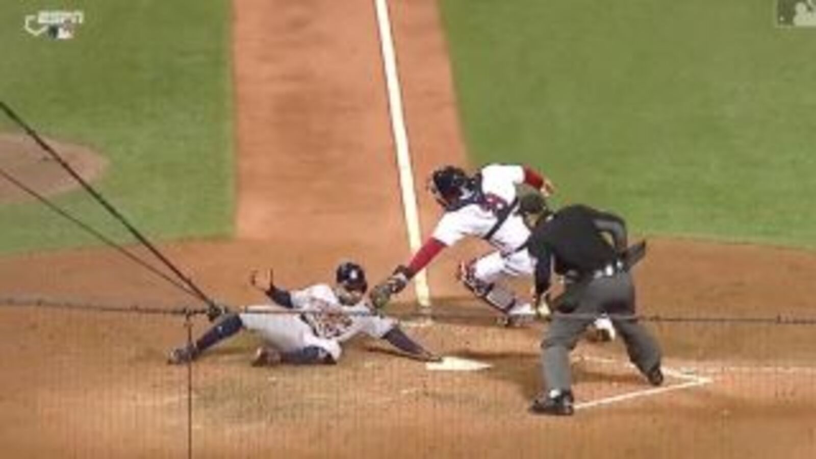 Umpires Needed Almost Four Minutes Of Video Review To Blow This Call