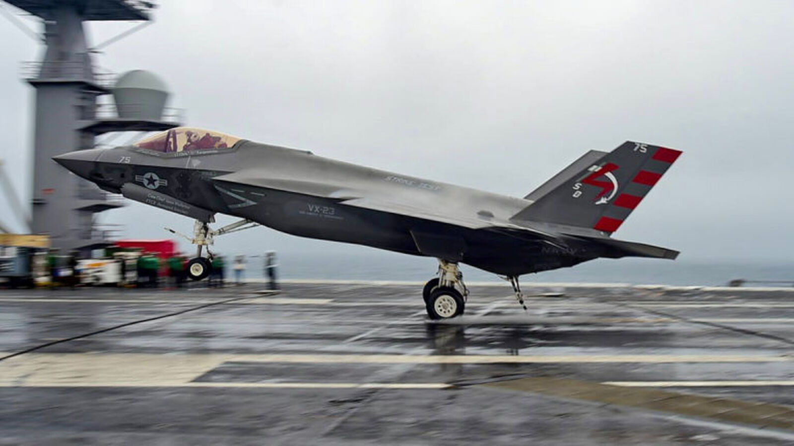 Navy F-35Cs Return To The Carrier For More Development Flights