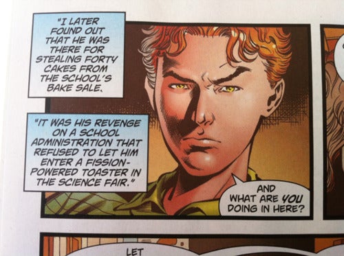 [Comic Excerpt] Dude, you're like, the richest man in Metropolis. Can't ...