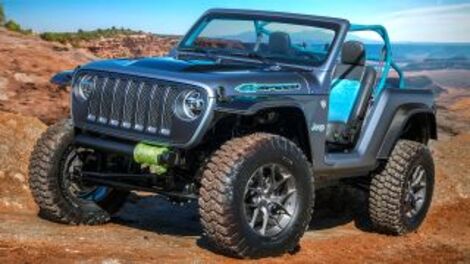 The Jeep Sandstorm Concept Is A Jeep Wrangler JL Turned Into The ...