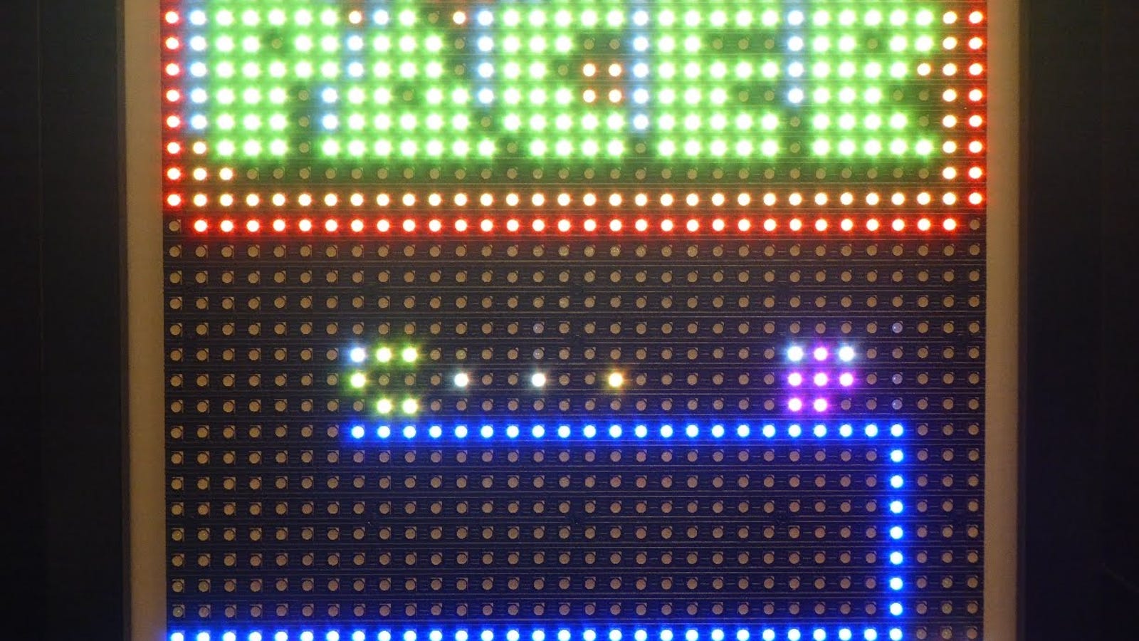 Build Your Own Led Game System With An Arduino And A Picture Frame