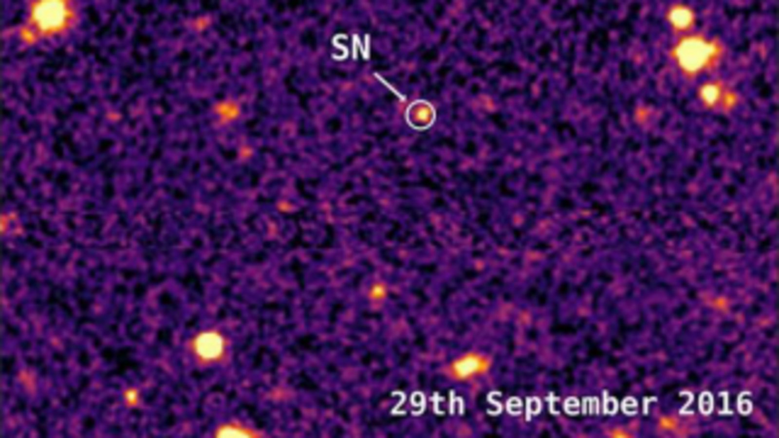 This Is the Most Distant Confirmed Supernova Ever Observed