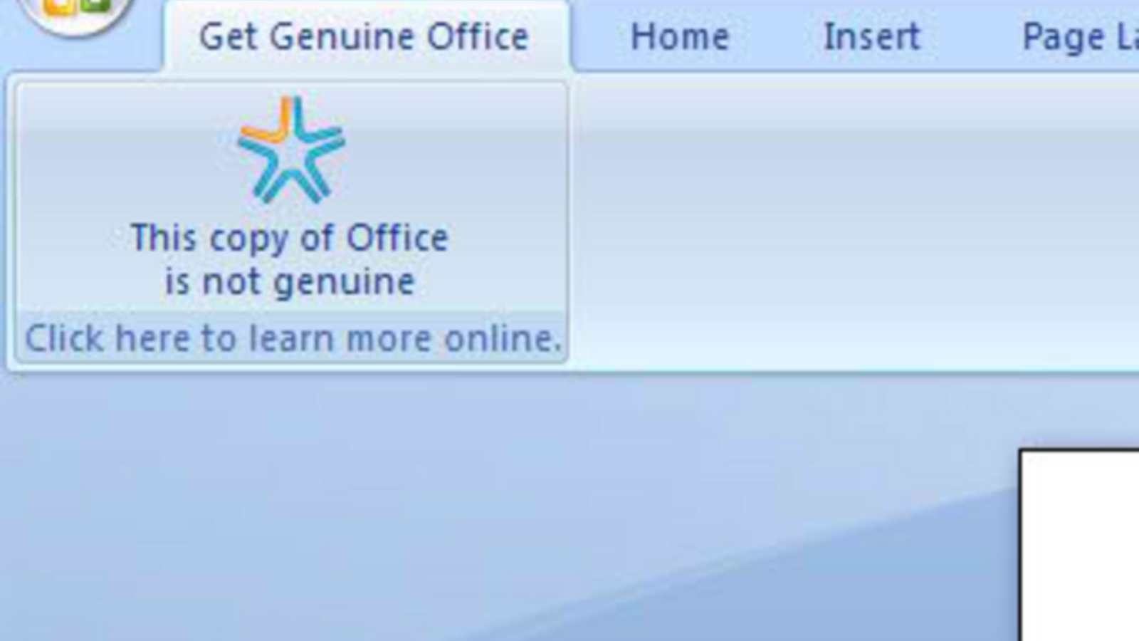 Microsoft Office Genuine Validation - yellowaholic