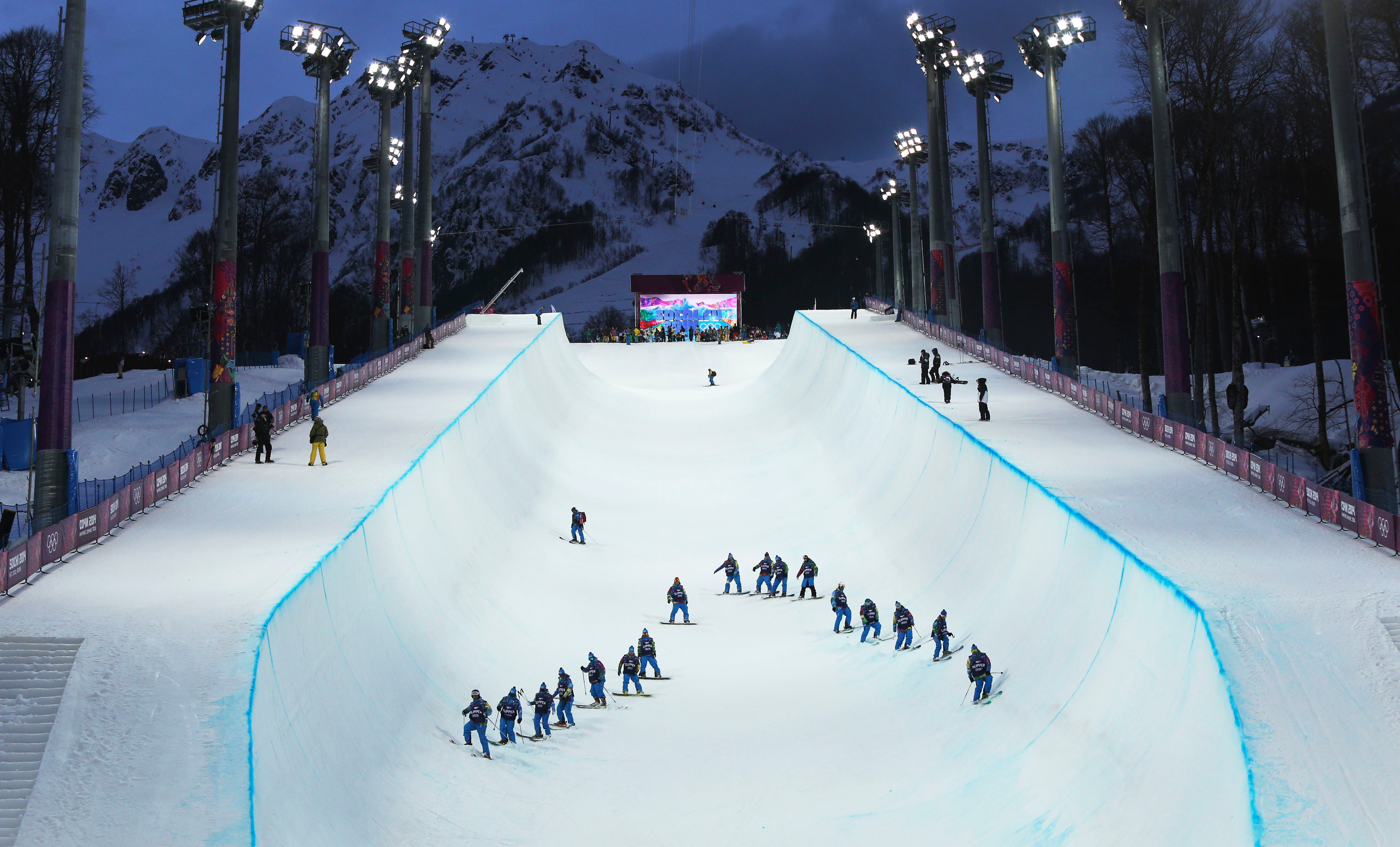 Olympic Halfpipe Is Olympic Halfpipe Is