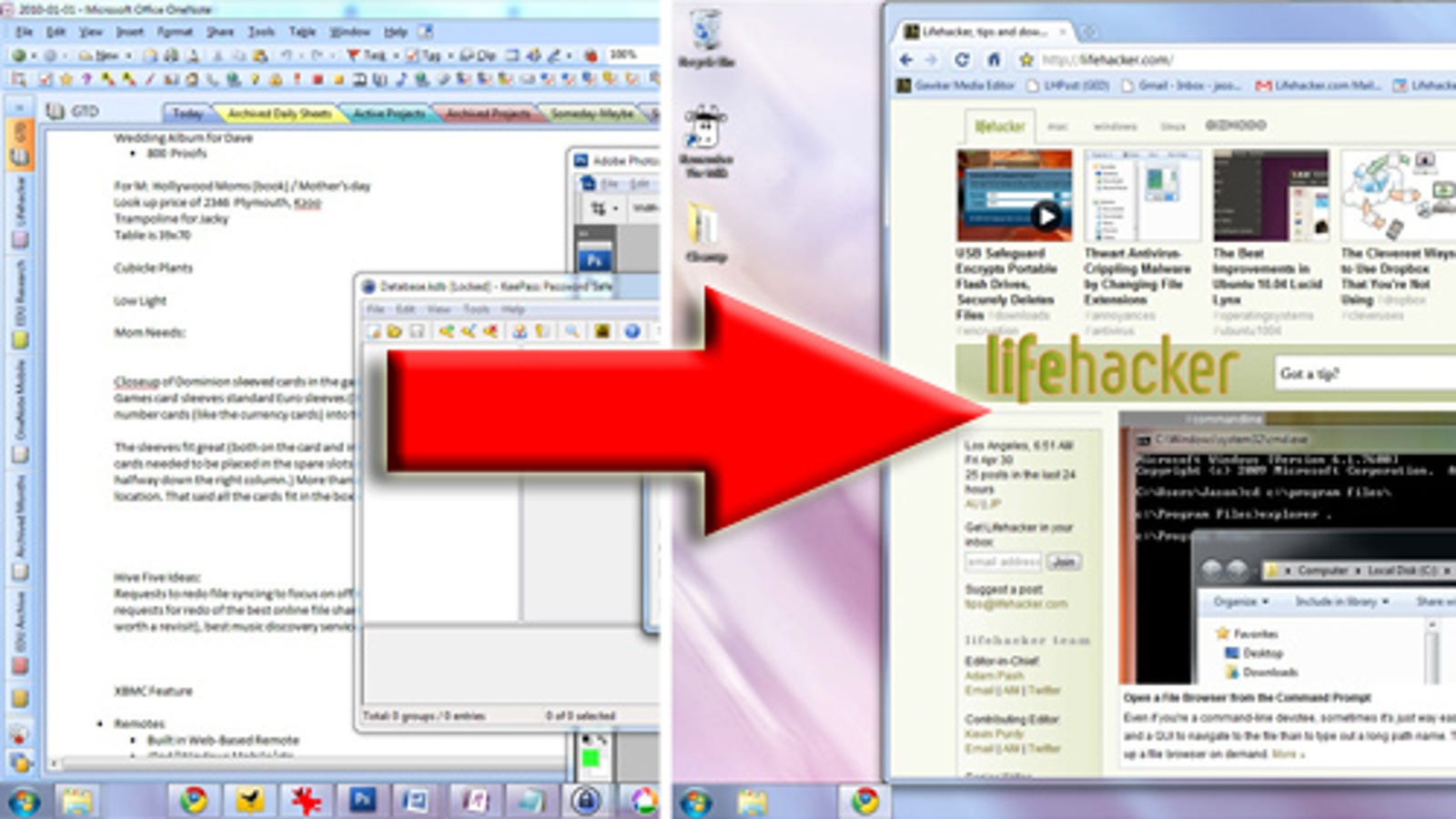 Use Virtual Desktops to Create Instant Focus Use Virtual Desktops to Create Instant Focus
