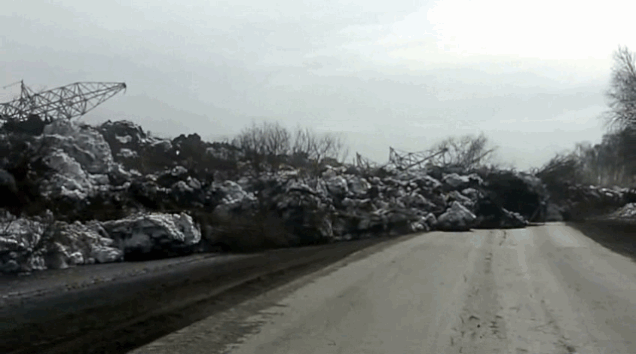 Harrowing New Video Shows A Powerful Landslide In Action