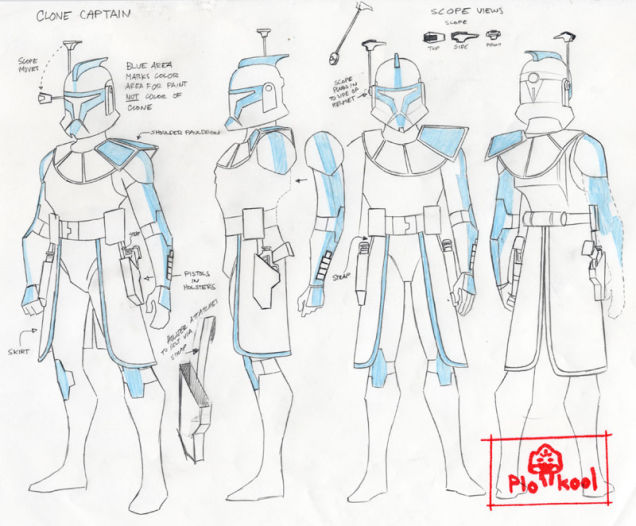 Clone Wars concept art