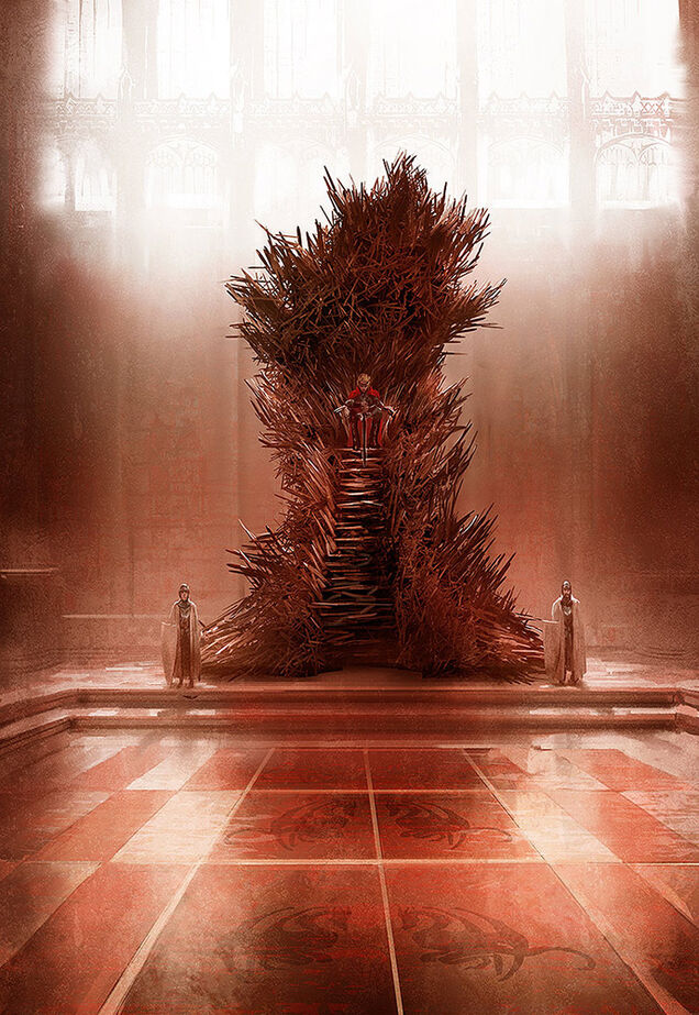 [No Spoilers] This is like the ASOIAF iron throne :D I really want this ...