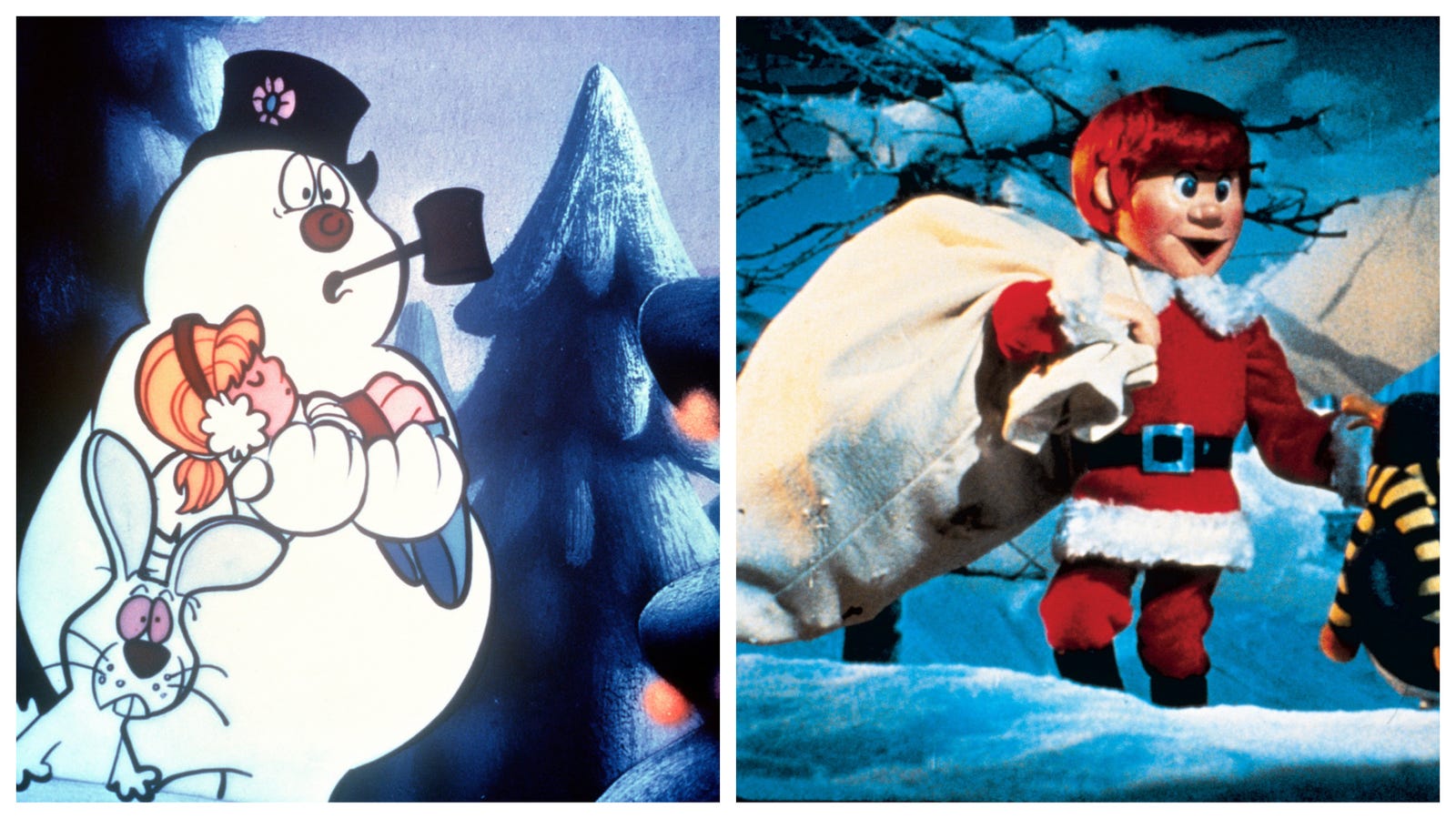 Frosty And Santa Battle It Out For Your Tv Attention