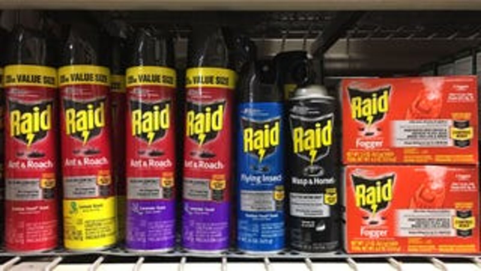 Raid Recalls Entire Line Of Insecticide After Realizing Food Chain ...