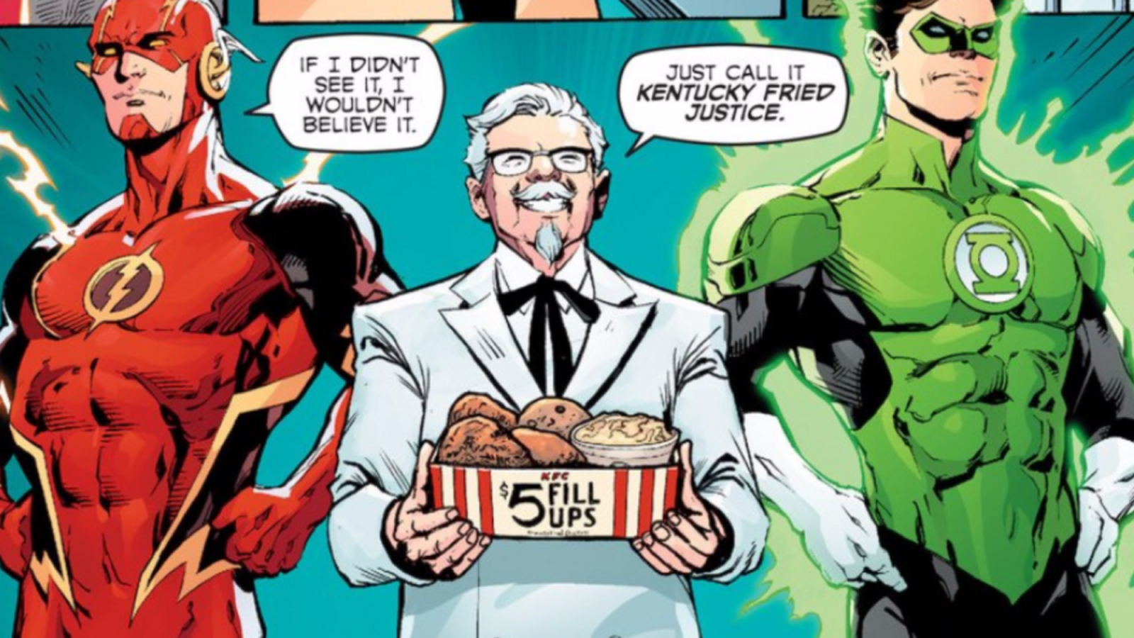 The KFC Superhero Comic Is One of the Weirdest Things You’ll Read All Week