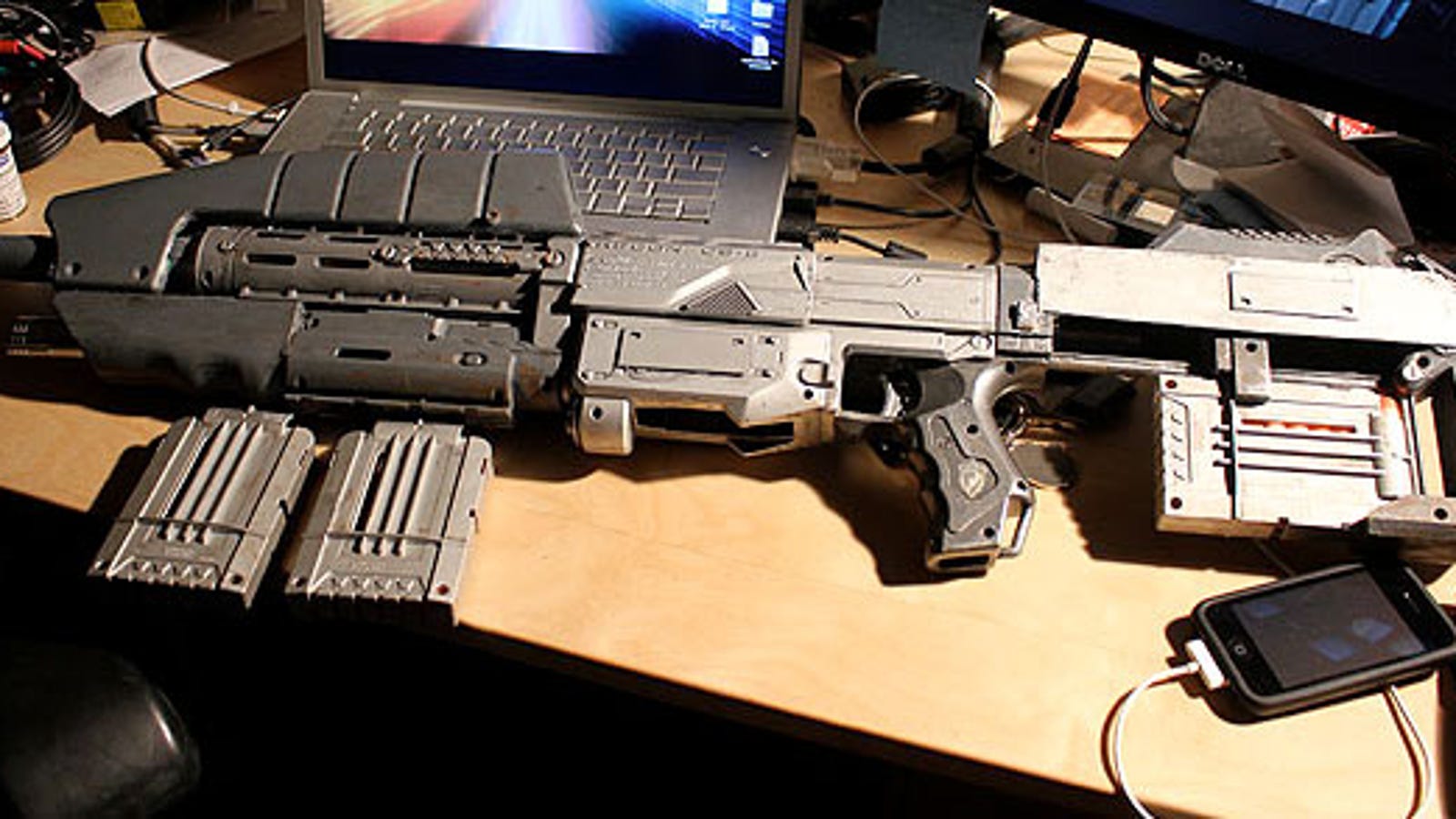 The Real Halo Rifle That Shoots Nerf Darts