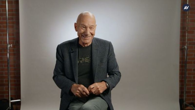 Sir Patrick Stewart says being a knight occasionally nets him sweet perks
