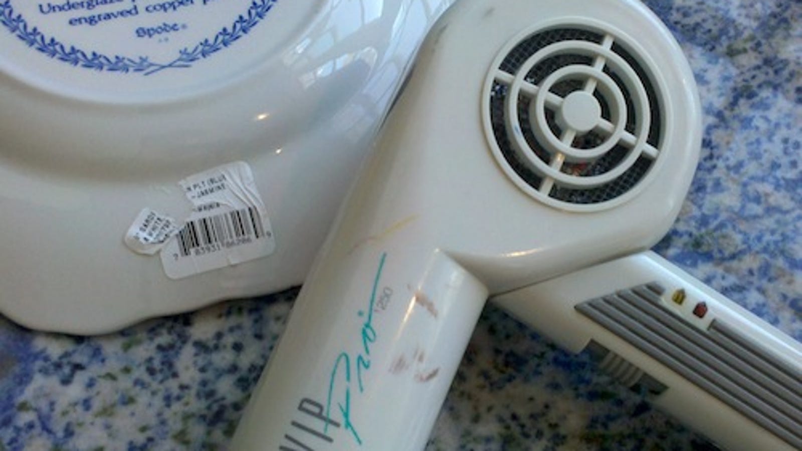 Remove Stubborn Stickers with a Hair Dryer Remove Stubborn Stickers with a Hair Dryer