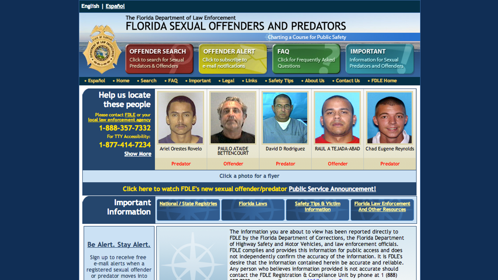 Predators Site Redirects To Sex Offenders Site Because Of Troll Ex Owner
