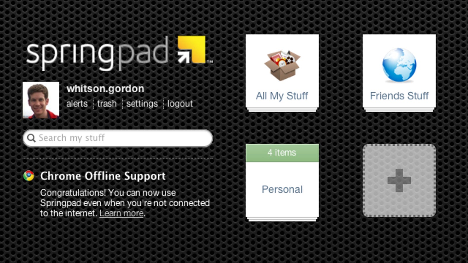 Springpad Adds Offline Access To Your Notes Through Their Chrome Webapp