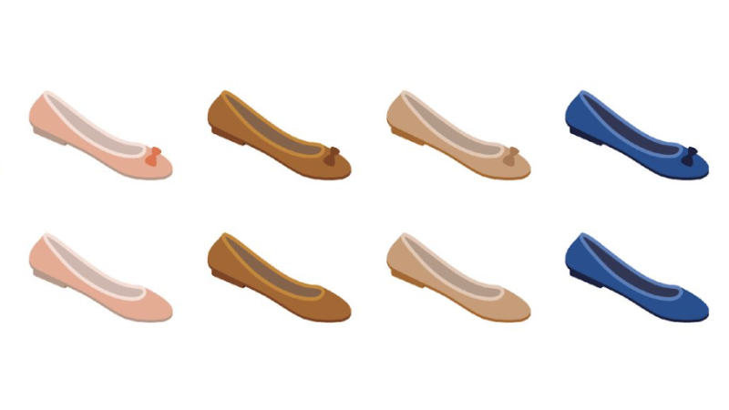 Flat Shoes? For Emoji? Groundbreaking.