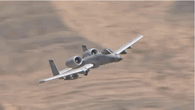 Así es el escalofriante sonido que produce un A-10 Warthog