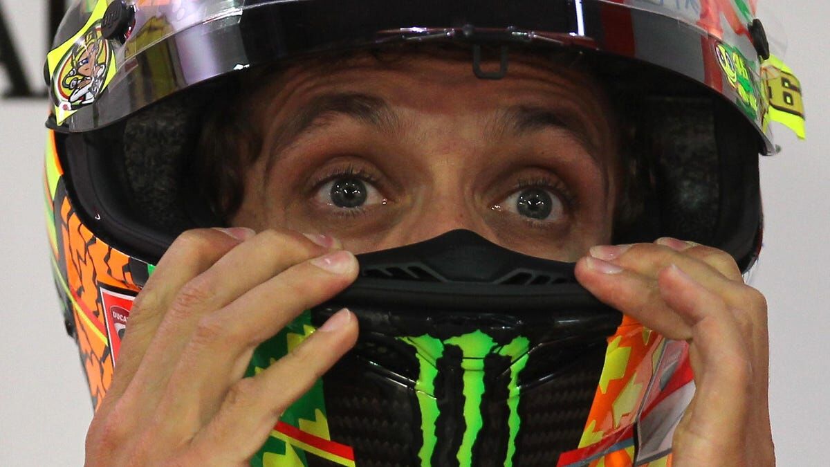 MotoGP Riders Blink Less Than Average, Even When Not Racing